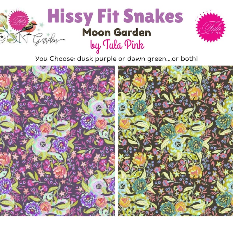 Moon Garden Fabric, Tula - Etsy