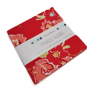 Miss Kate by Bonnie and Camille for Moda Charm Pack - Etsy