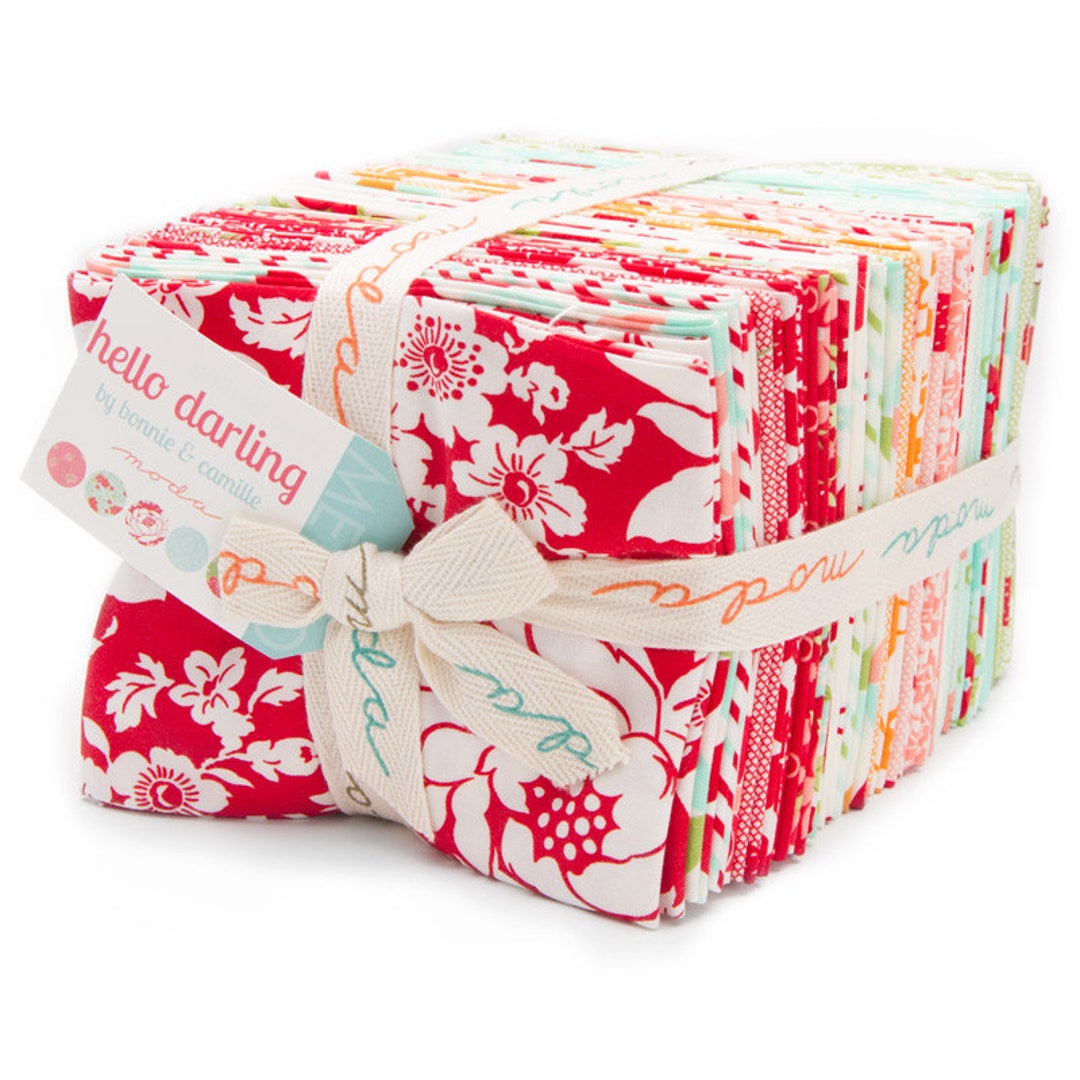 SALE Hello Darling by Bonnie and Camille for Moda HANDCUT Fat Quarter ...