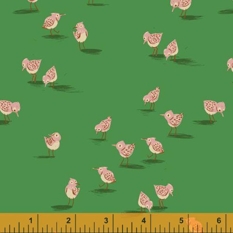 Malibu Piper Birds Bundle by Heather Ross for Windham Fabrics 3 Piece ...