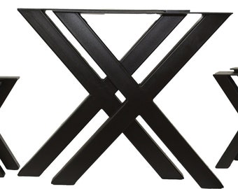 X Style Table Legs - Etsy