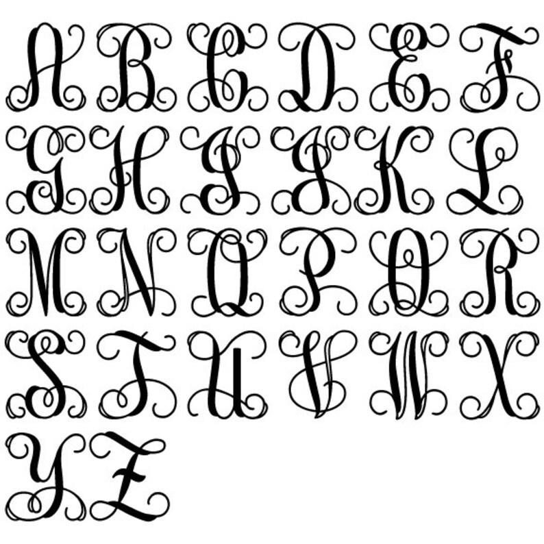 Personalized Family Name First Names Monogram With - Etsy