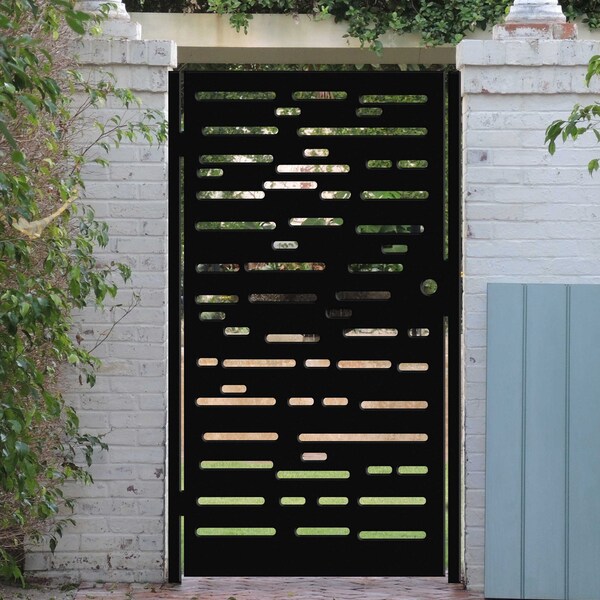 Contemporary Modern Metal Gate - Etsy