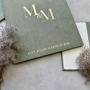 Personalized Wedding Celebrant Folder With Vows | A4 Ceremony Book for ...