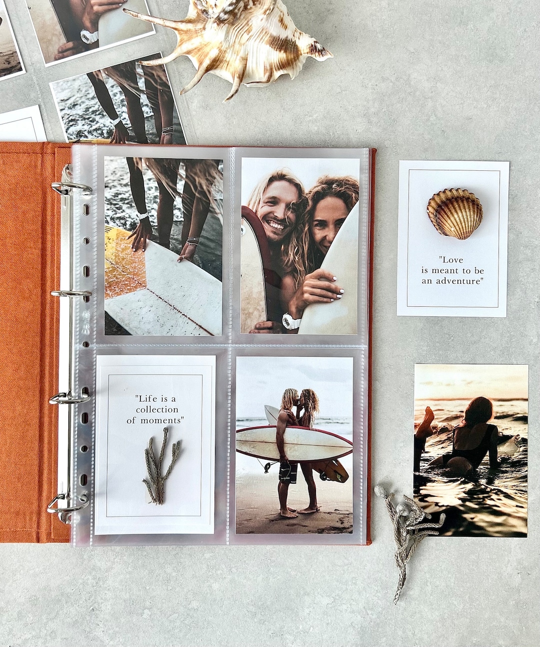 Personalized Instax Photo Binder for All Photos up to 4x6, Photocard ...