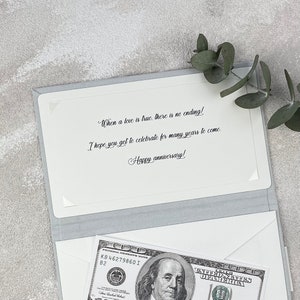 Personalized Money Envelope With Wish - Never Ending Love | Holder for ...