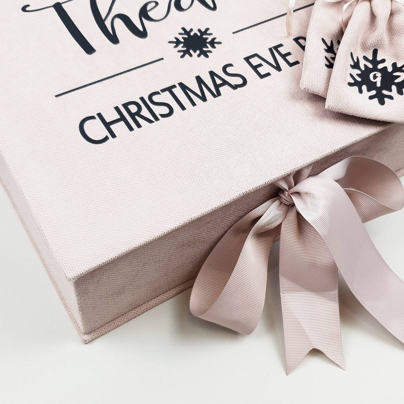 Personalized Christmas Box With Christmas Advent Calendar Bags - Etsy