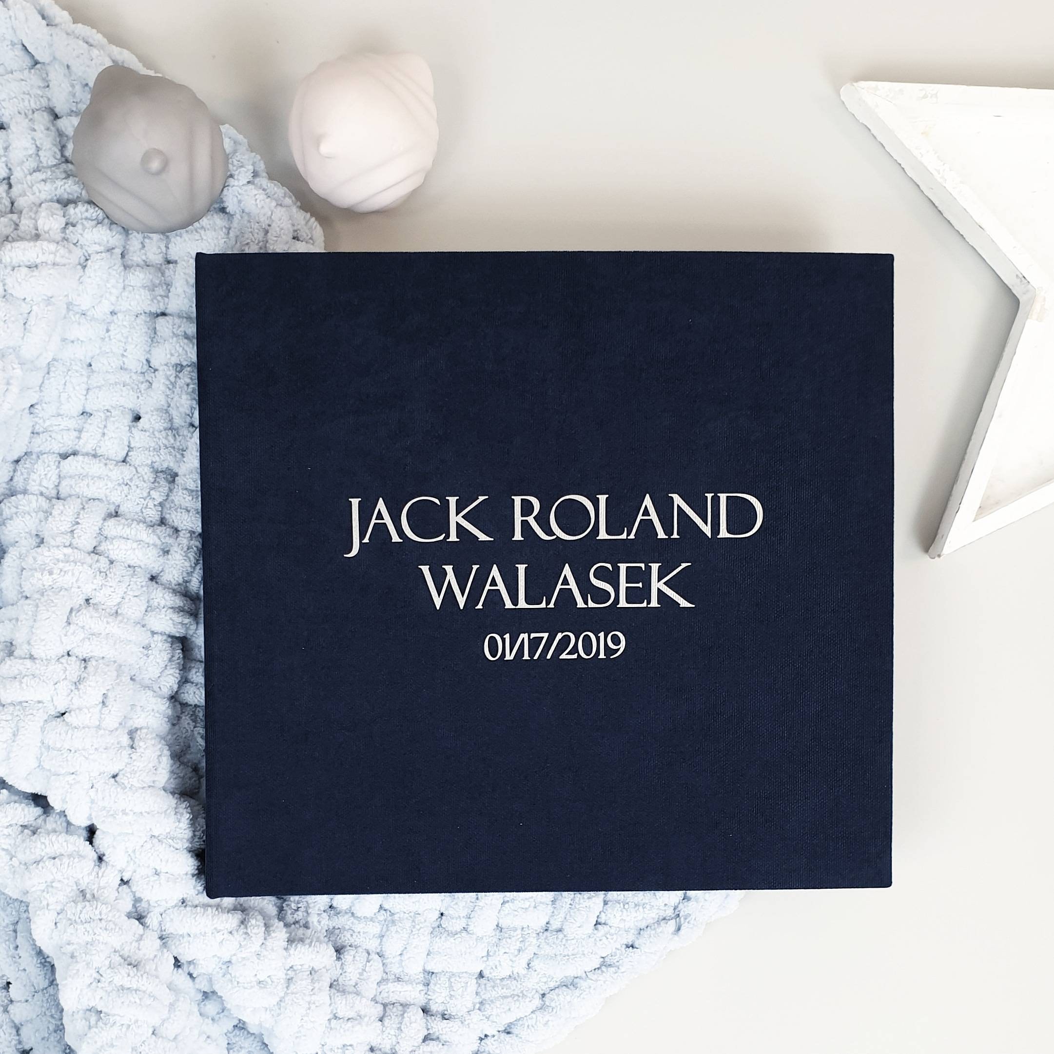 Custom Personalized First Year Baby Memory Book, Baby Book, Story of ...