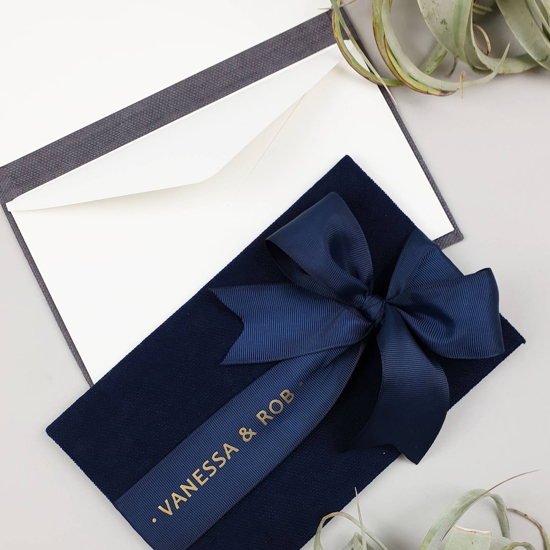 Personalized Money Envelope, Cash Gift Holder, Wedding Birthday Gift - Etsy