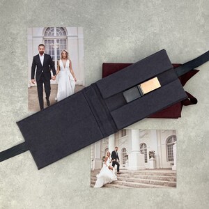 Personalized USB Flash Drive Case, Mini USB Box - Wedding Photography ...