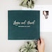 Wedding Guest Book With Gold Lettering Personalized Wedding - Etsy