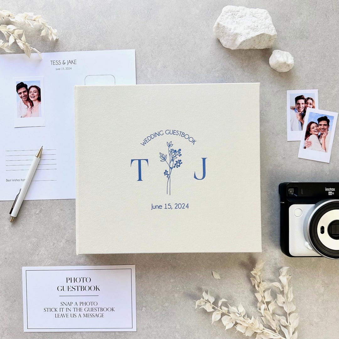 Alternative Wedding Guest Book, Instax Mini Album, Instax Photo Album ...