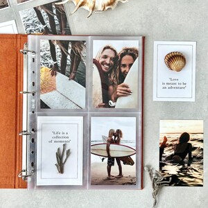Personalized Custom Instax Photo Binder for All Photos up to 4x6, Slip ...