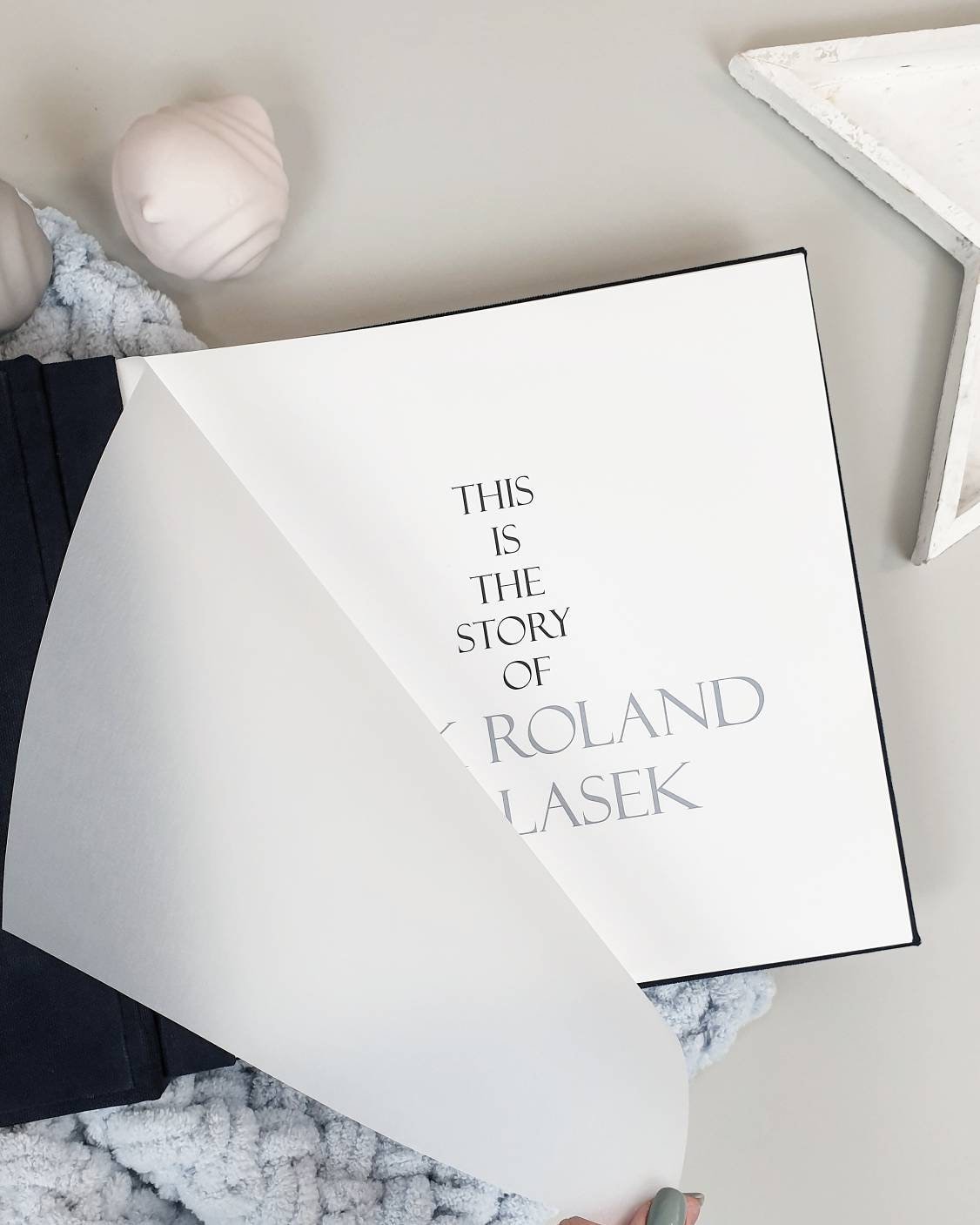 Custom Personalized First Year Baby Memory Book, Baby Book, Story of ...