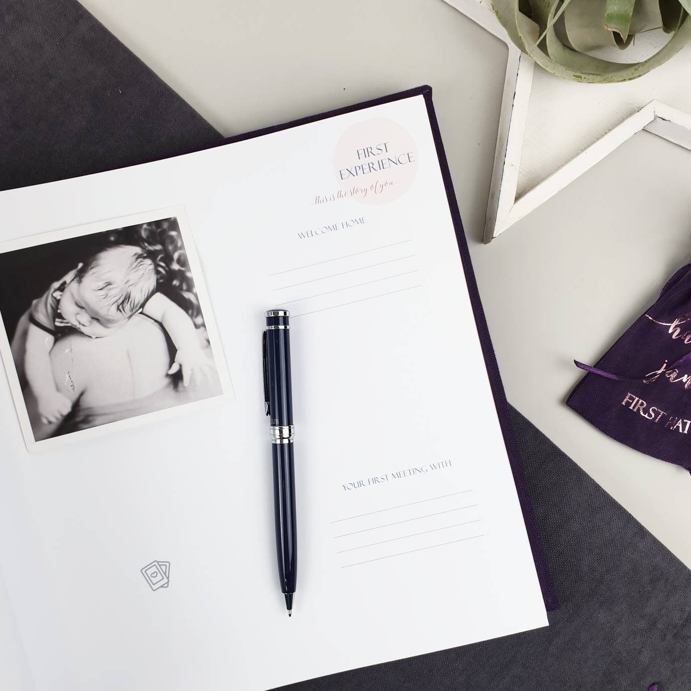 First Baby Memory Book With Large Memory Keepsake Box 5 Bags - Etsy