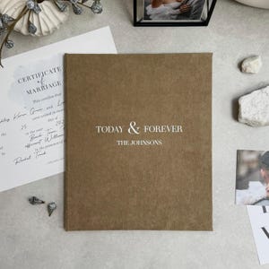 Marriage Certificate Folder Cover, Personalised Wedding Certificate A4 ...