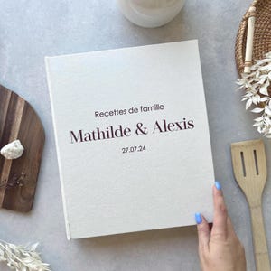 Personalized Family Recipe Book Binder | Custom Cookbook | Recipe ...