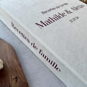 Personalized Family Recipe Book Binder | Custom Cookbook | Recipe ...