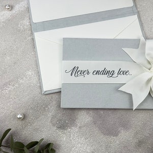 Personalized Money Envelope With Wish - Never Ending Love | Holder for ...