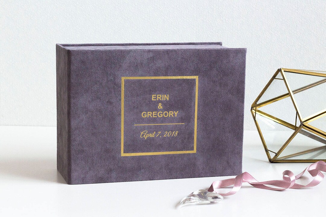 Personalized Wedding Box With Guest Advice Cards Wedding Mad - Etsy