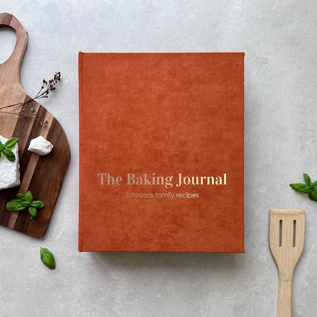 Recipe Organizer Binder | Personalized Cookbook | Custom A4 Cookbook ...