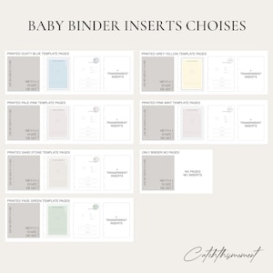 Personalized Baby Memory Book Binder | First Year Baby Book | Baby ...