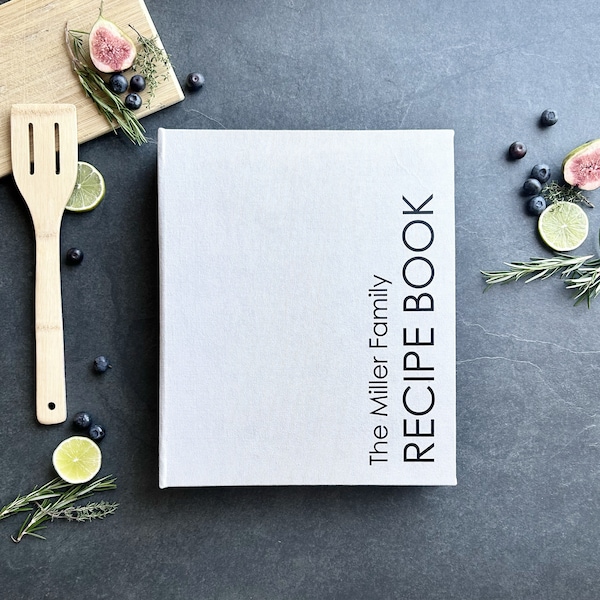 3 Ring Recipe Book - Etsy