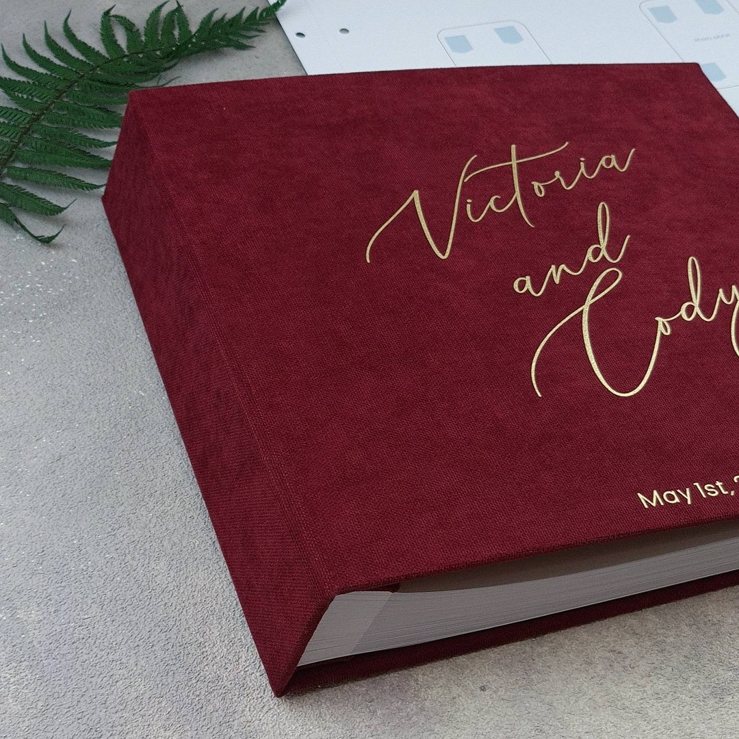 Wedding Guest Book for Instax, Photo Booth 4x6 & 2x6 Photos ...