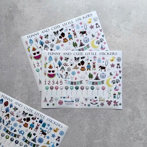 Cute Baby Stickers for First Baby Book, First Year Stickers, Baby Month ...
