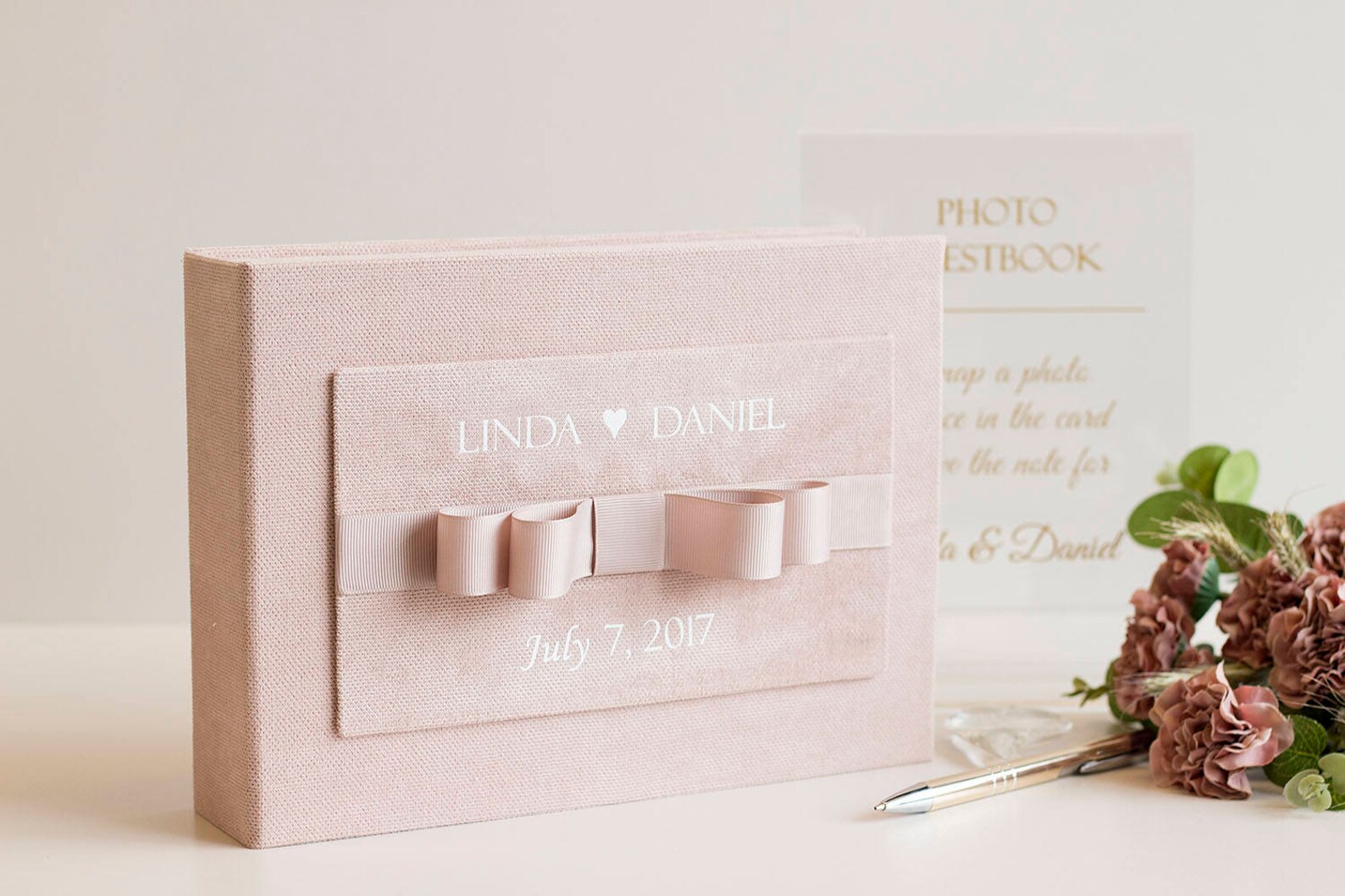 Personalized Wedding Box With Guest Advice Cards Wedding Mad | Etsy