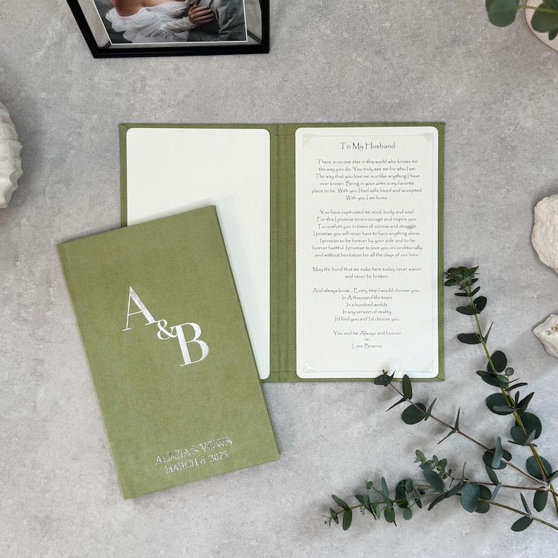 Personalized Wedding Celebrant Folder A4, Ceremony Officiant Speech ...