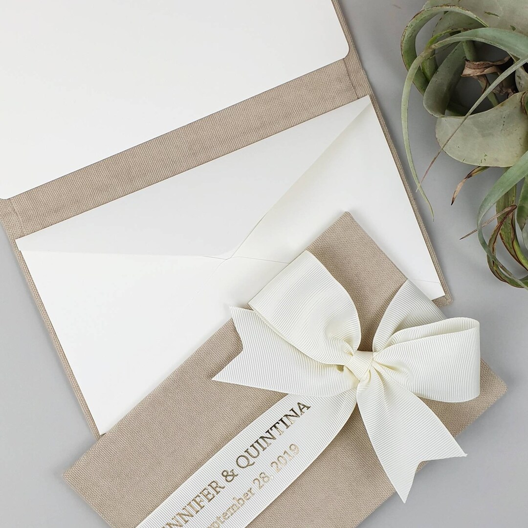 Personalized Money Envelope, Keepsake Cash Gift, Wedding Birthday ...