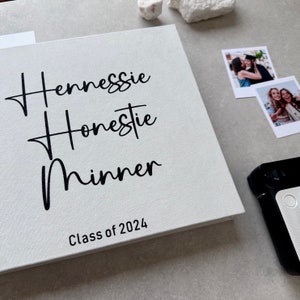 Personalized Graduation Guest Book as Gift | Graduation Party Gift ...