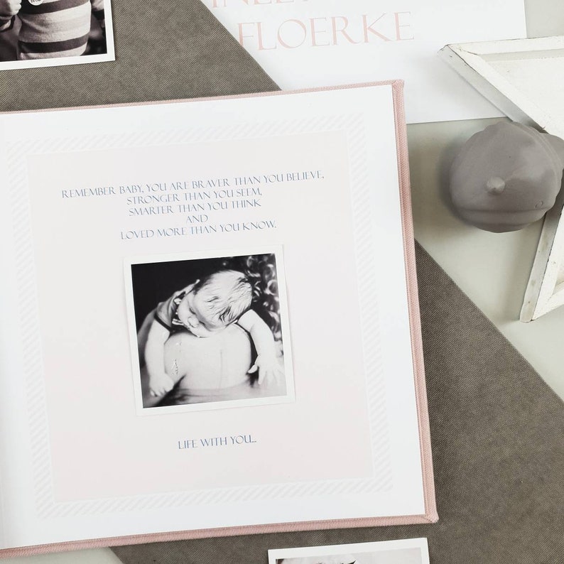 Personalized Baby Gift I Girl Baby Book I Baby Album I Baby | Etsy