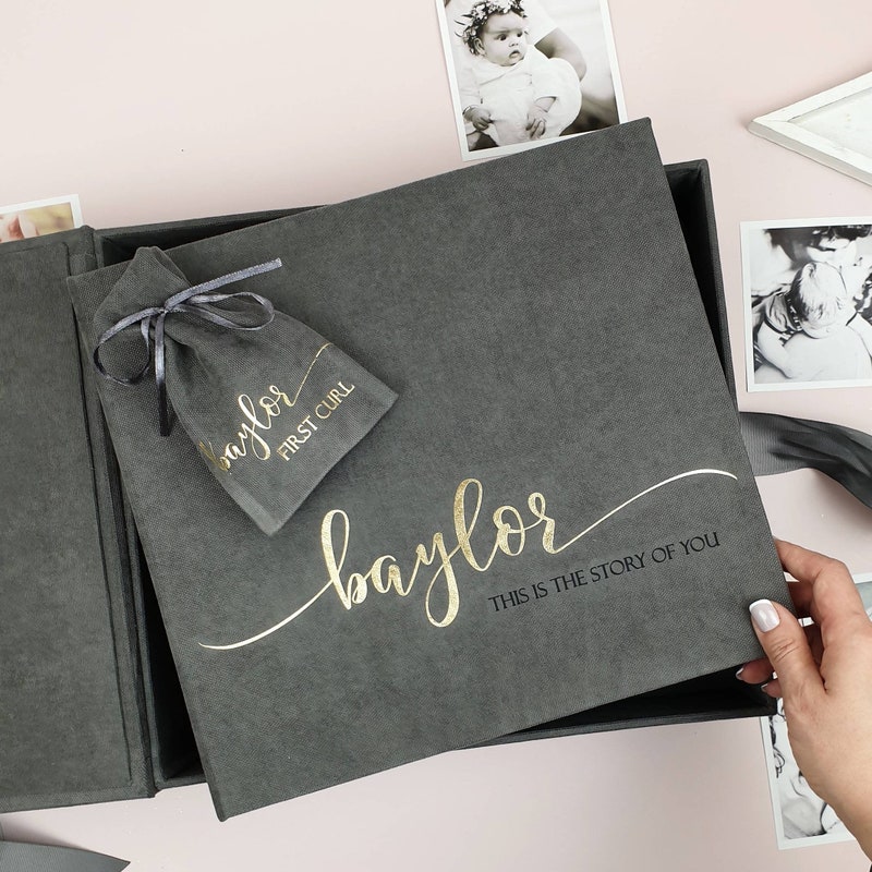 Baby Girl Keepsake Book - Etsy