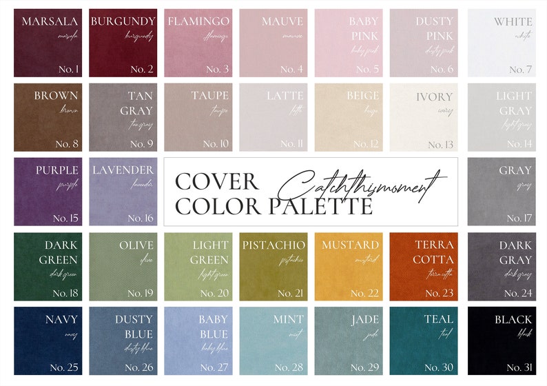 Personalized Terracotta Photo Album: Custom Photo Scrapbook With Self ...