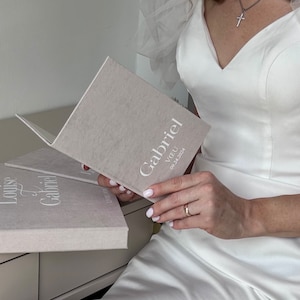 Wedding Celebrant Folder A4 With Vows I Wedding Ceremony Book I Wedding ...