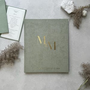 Personalized Wedding Celebrant Folder With Vows | A4 Ceremony Book for ...