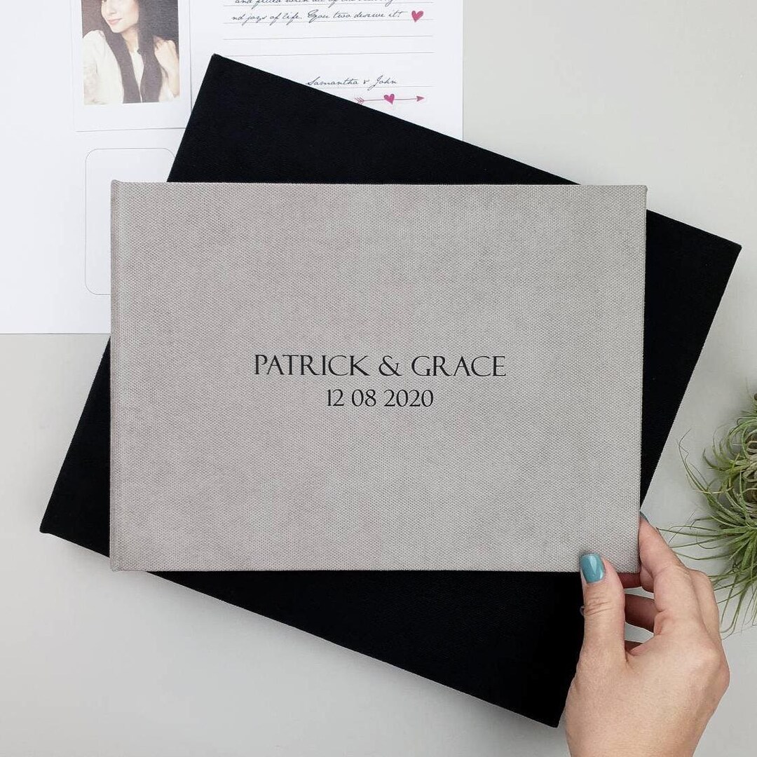 Wedding Guest Book for 4x6 & 2x6 Photos, Instax, Mini, Wide, Square ...