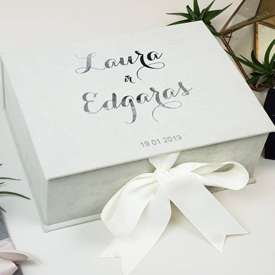 Custom Scrapbook Box Keepsake Box Custom Clamshell Box | Etsy