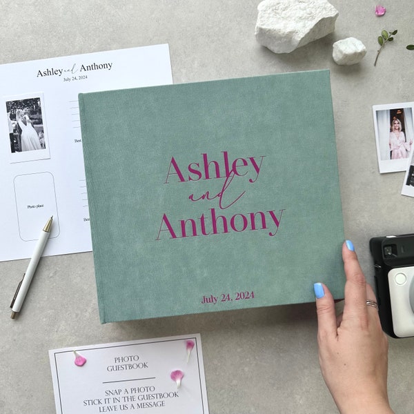 Pink Guest Book - Etsy