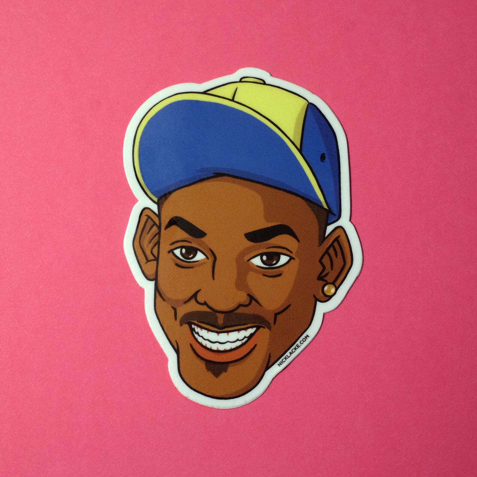 Fresh Prince of Bel-air Will Smith Vinyl Sticker - Etsy