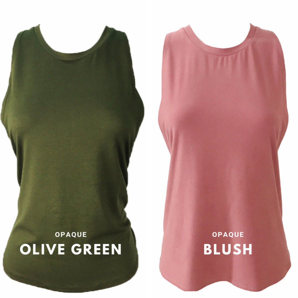 Open Back Workout Tank Top / Low Side Tank / Bralette Tank / - Etsy