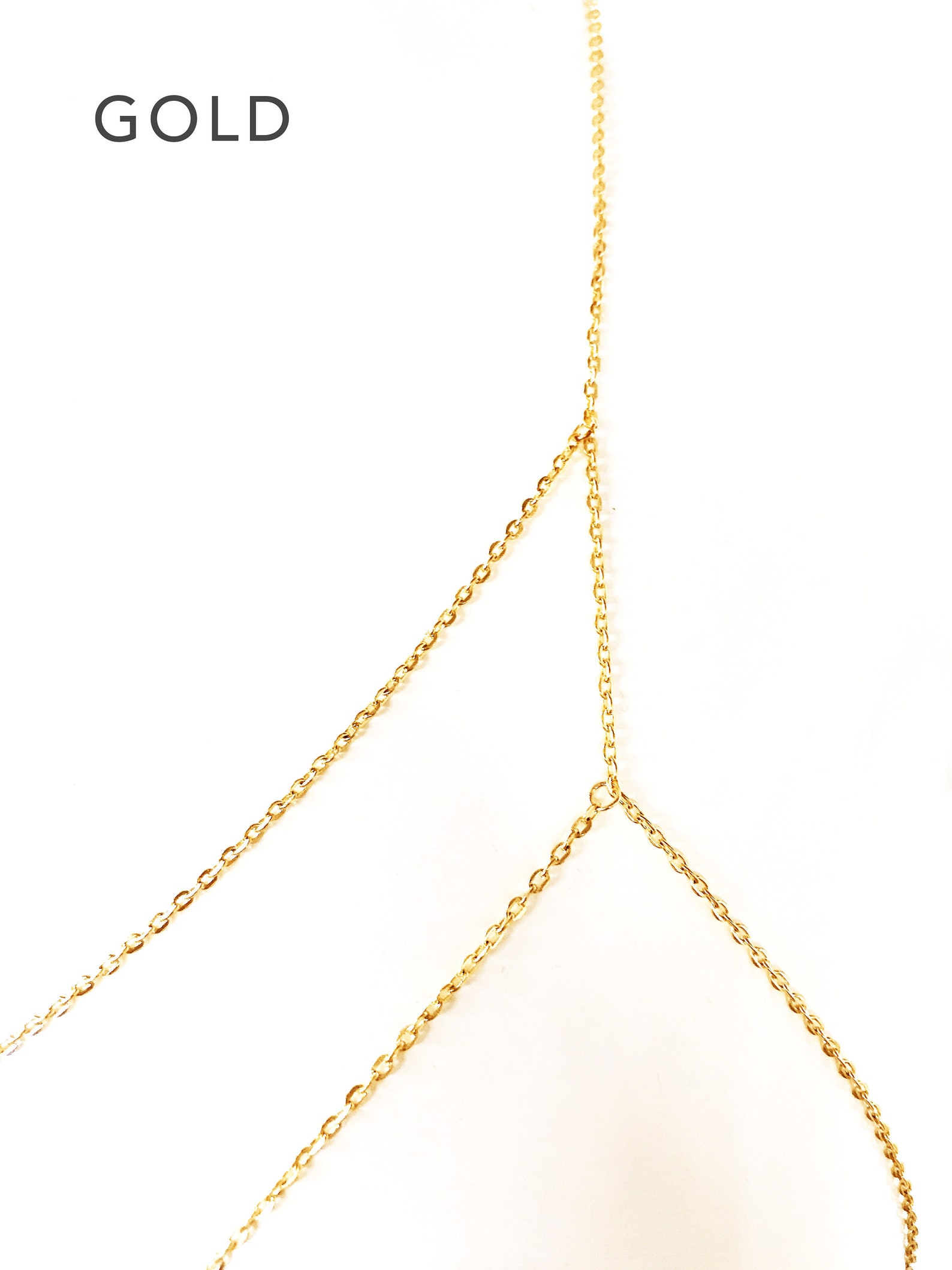 Layer Chain Bralette Body Chain Gold or Silver Chain Bra - Etsy Canada