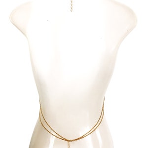 Layer Chain Bralette Body Chain Gold or Silver Chain Bra - Etsy Australia