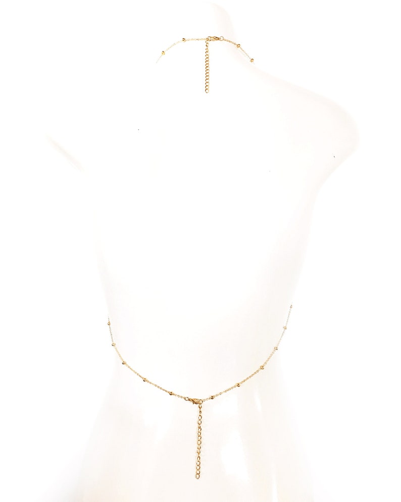 Bralette Body Chain / Gold Tone Chain Bra Body Harness Body | Etsy