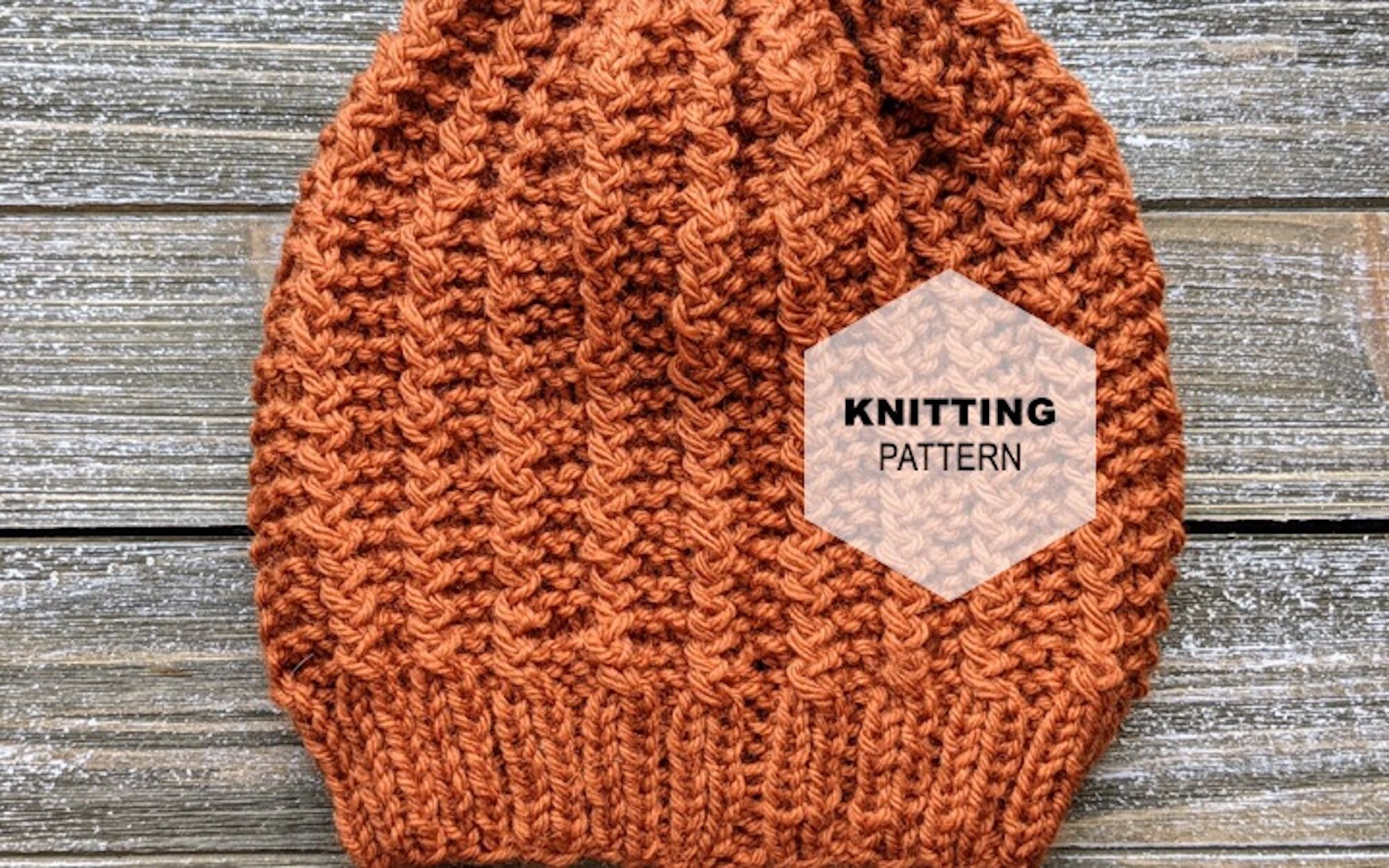 Knitting Pattern // Chunky Knit Ribbed Hat // the Twisted Rib Hat - Etsy