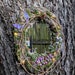Goblincore Cottagecore Faire Fairy Fae Mirror With Moss Thorny Vine ...