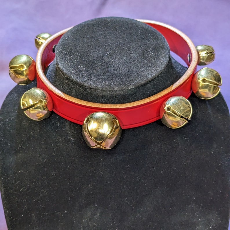 Red Sleigh Bell Strap/collar Multiple Sizes - Etsy