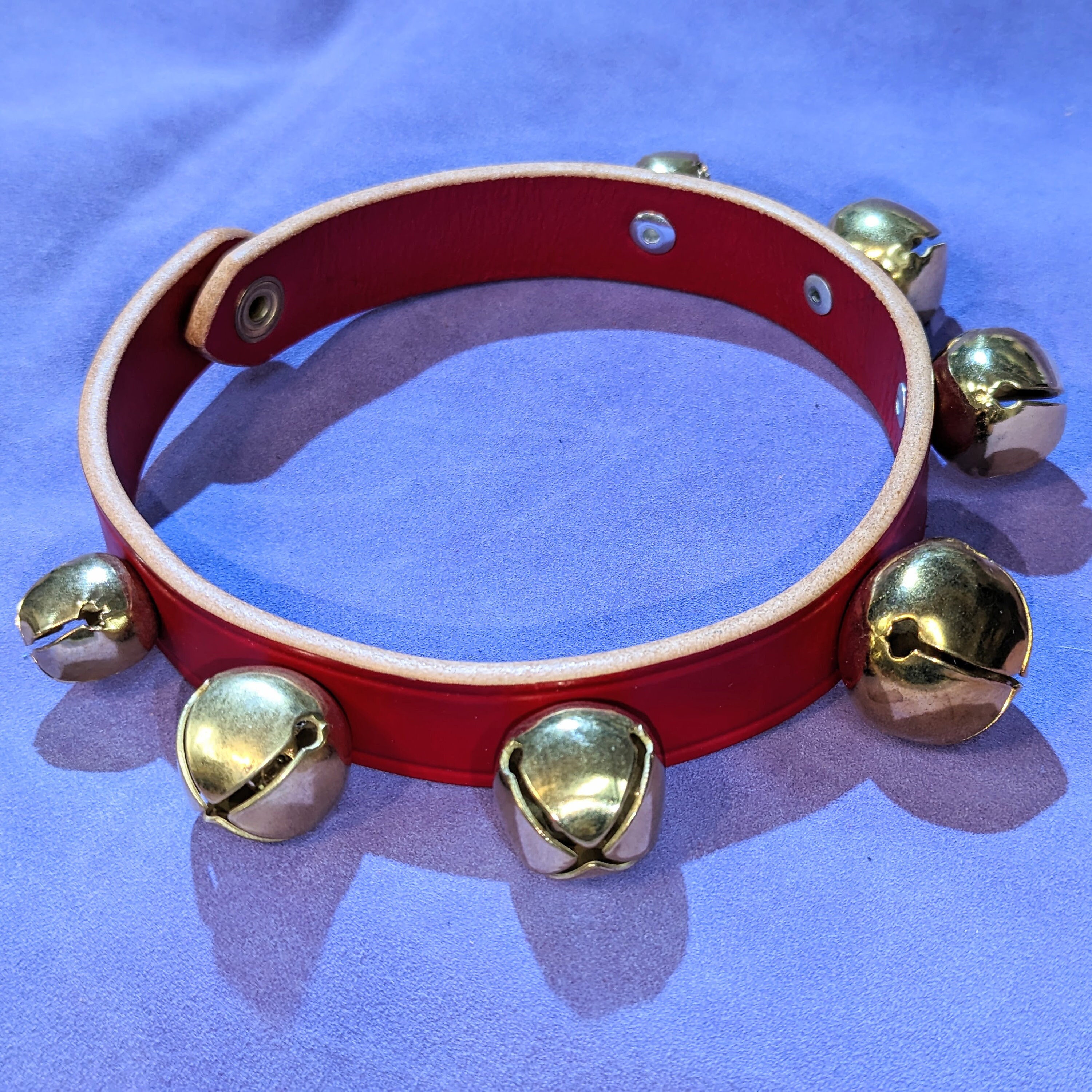 Red Sleigh Bell Strap/collar Multiple Sizes - Etsy